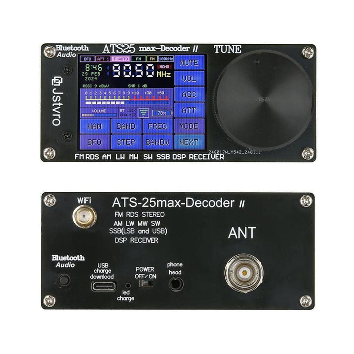 ATS25 max-Decoder II récepteur DSP FM/HF pleine bande – Elektor