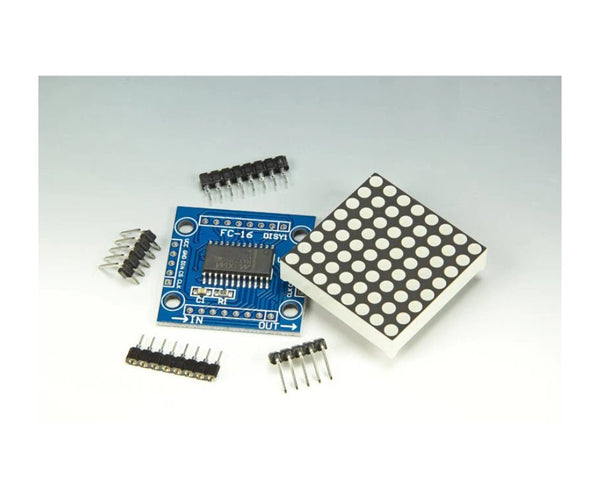 Module matriciel MAX7219 (jeu de 8) – Elektor