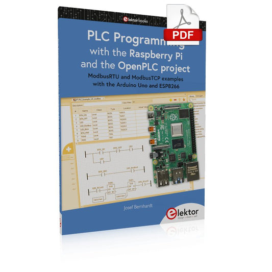 PLC Programming with the Raspberry Pi and the OpenPLC Project (E-book) – Elektor
